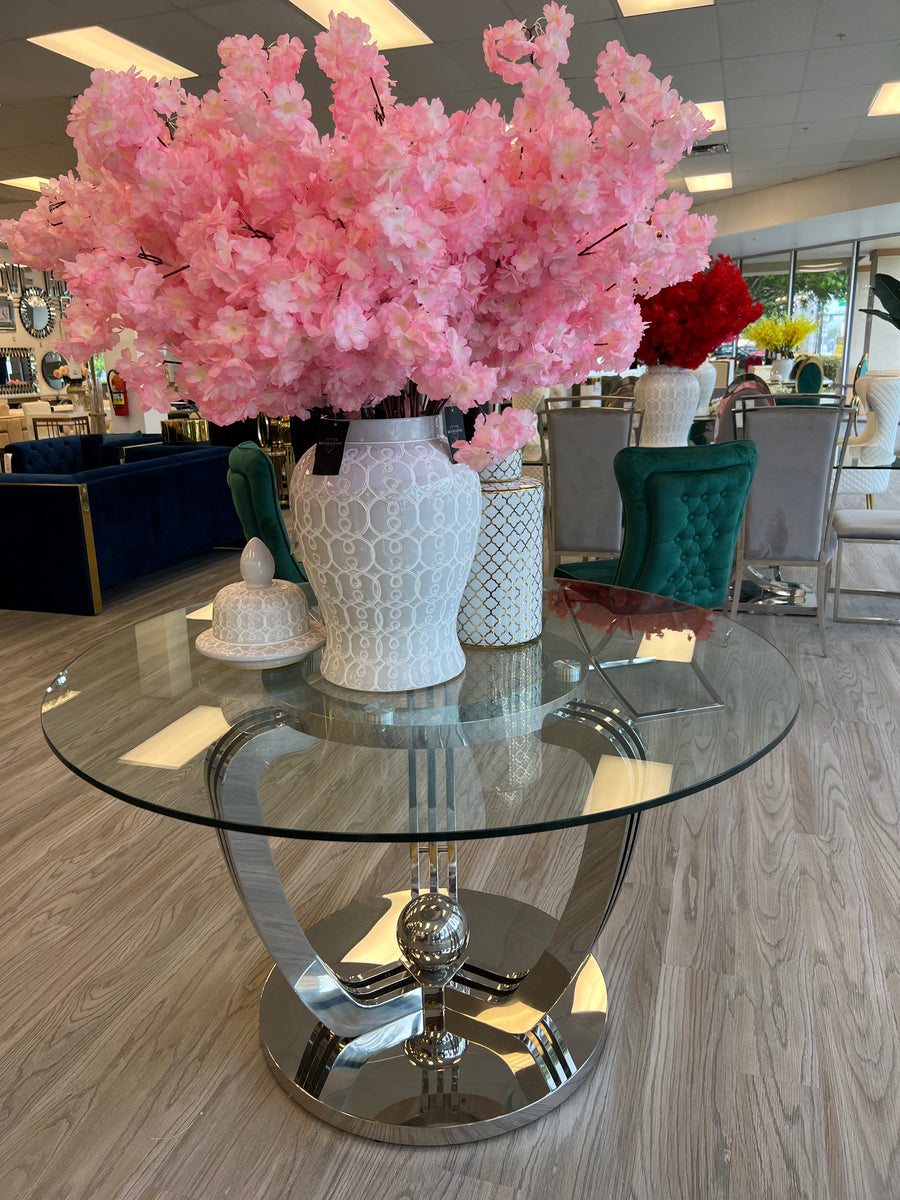 Royal Round Dining Table – reddiamondfurniture